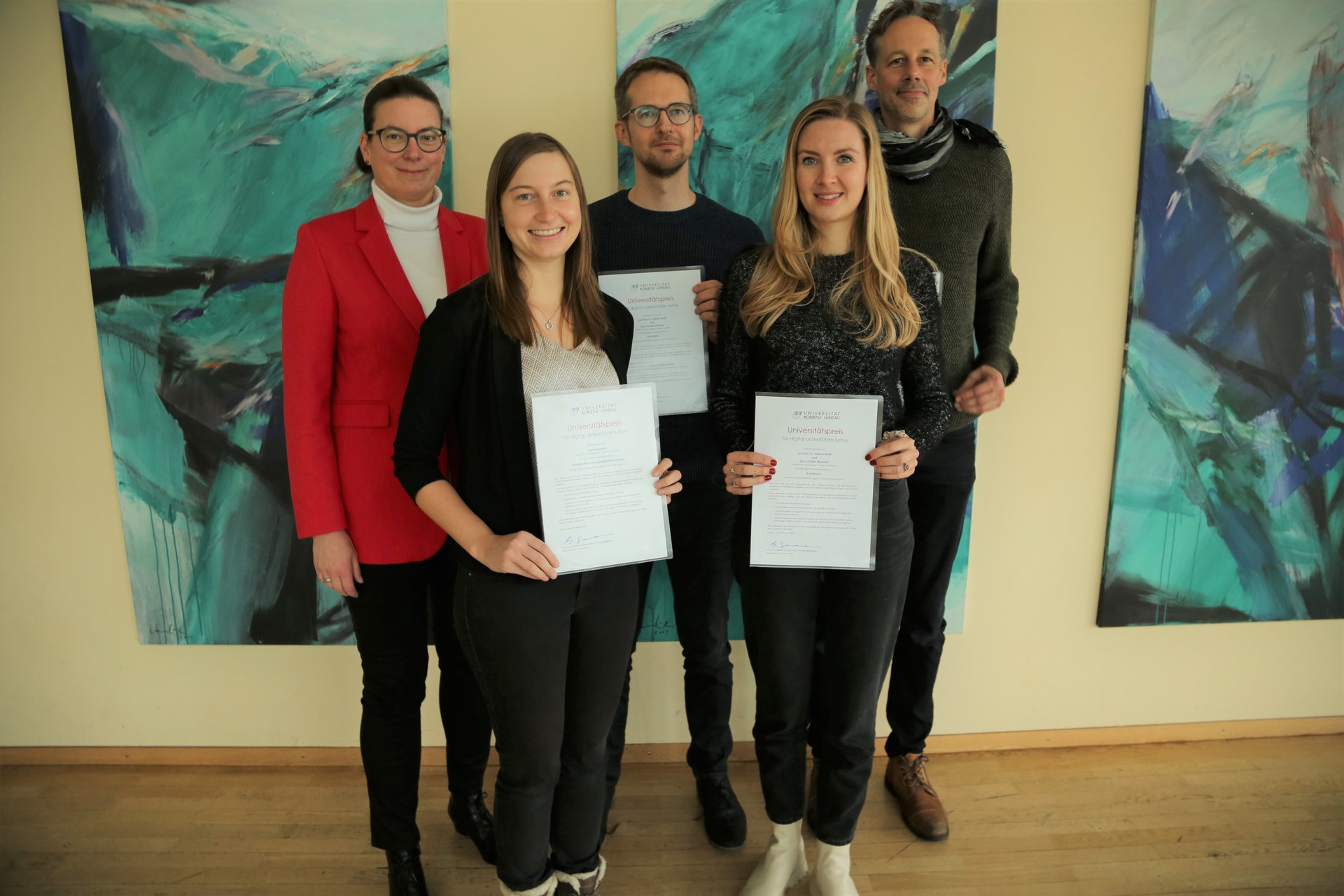 Preis der Universität Koblenz-Landau für digital gestützte Lehre am ...