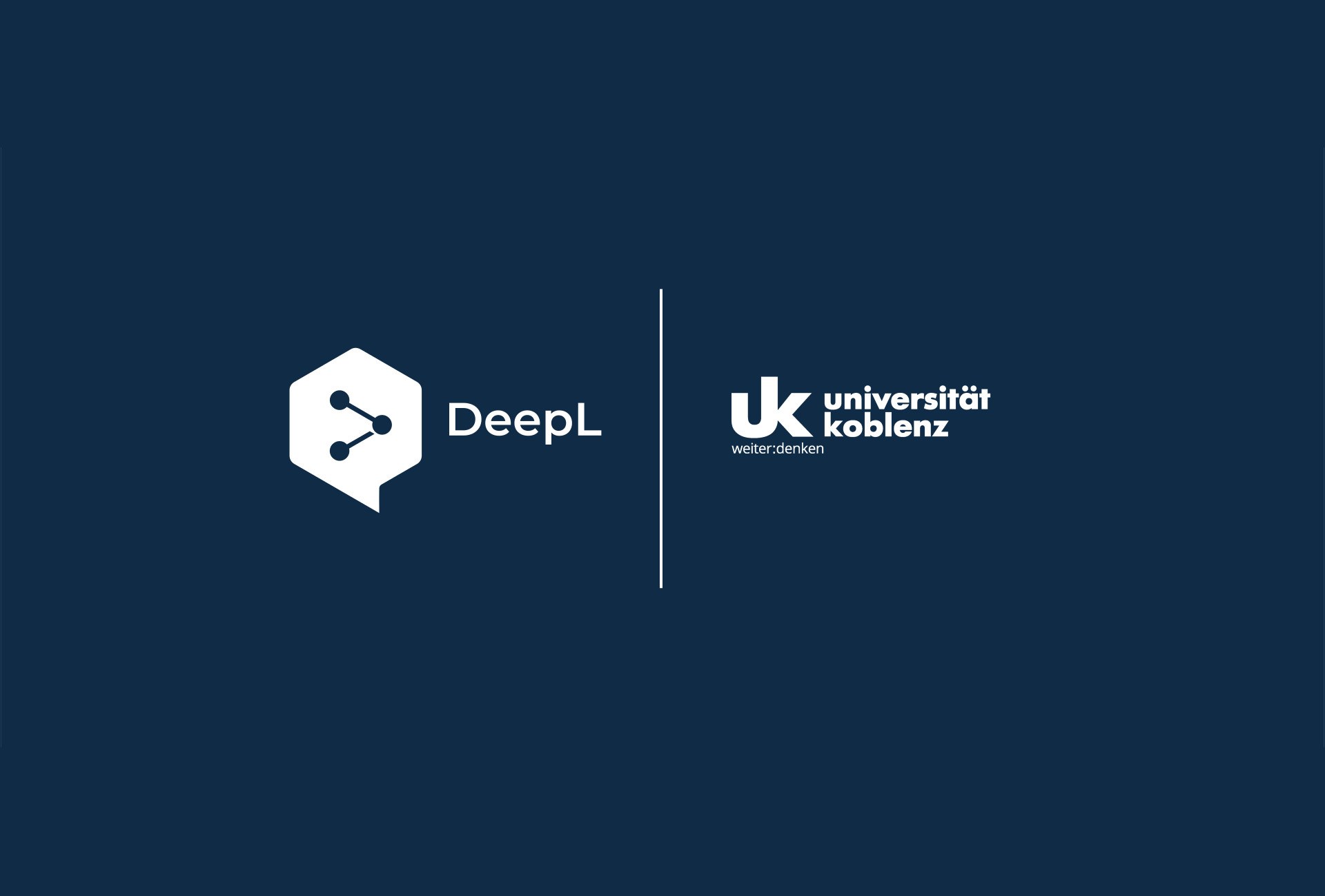 DeepL-Übersetzungen | Universität Koblenz